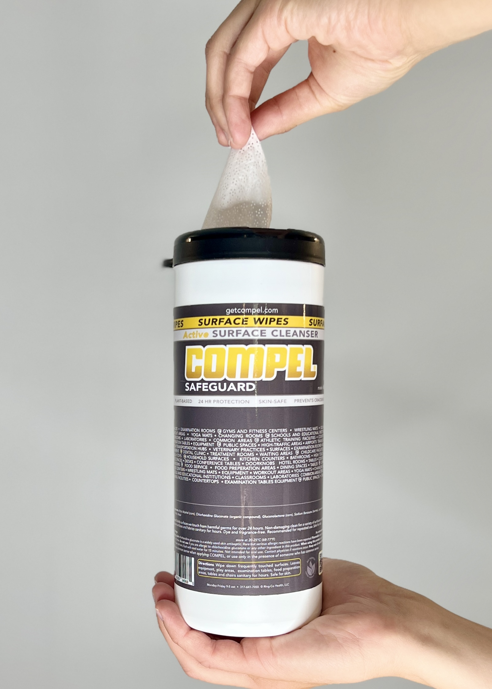 SAFEGUARD for surfaces and spaces – GetCompel